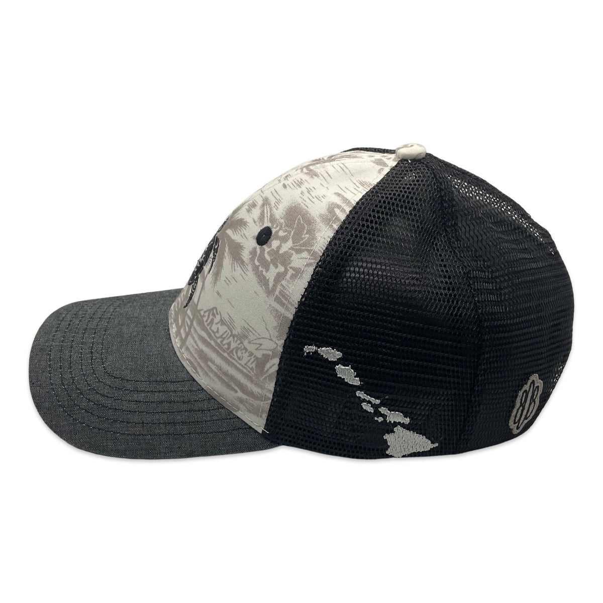 Tribal Honu Trucker Hat – 808 Clothing Co Maui
