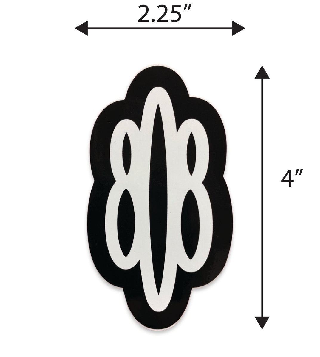 808 Logo Sticker – 808 Clothing Co Maui