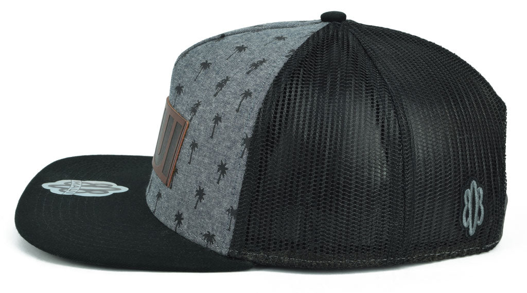 Maui Palm Tree Patch Flatbill Hat – 808 Clothing Co Maui