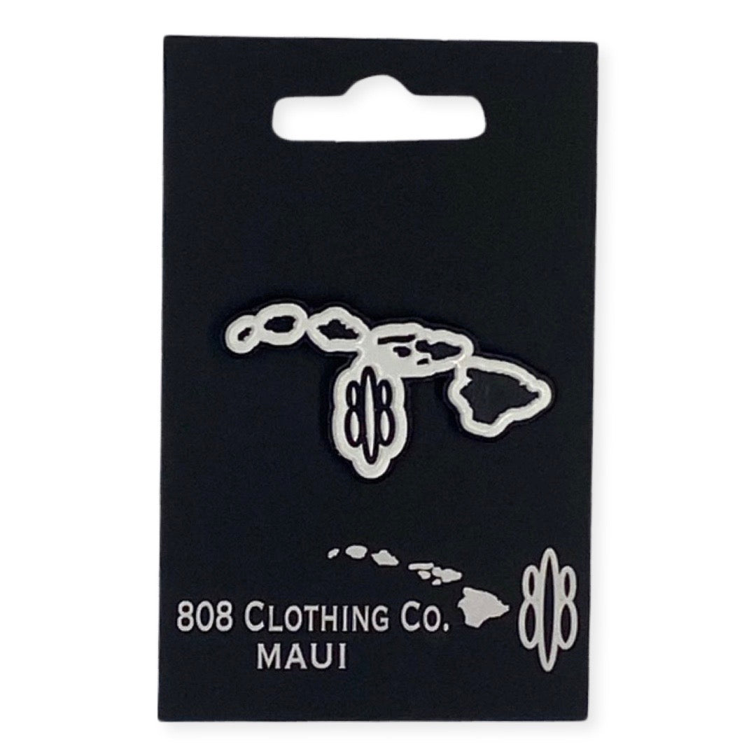 Hawaiian island 808 Pin – 808 Clothing Co Maui
